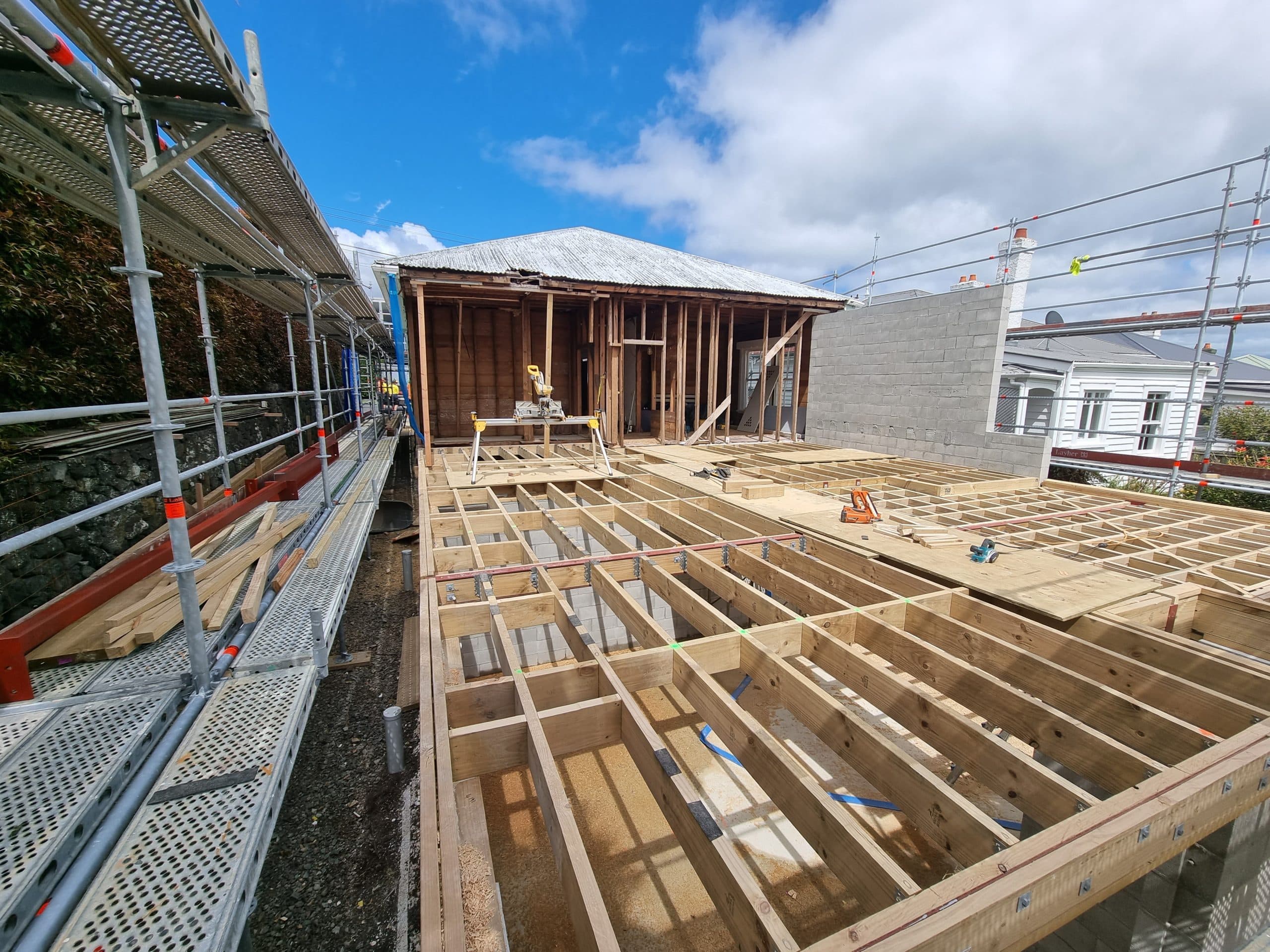 Heritage House – Work in Progress – Helicon Construction Ltd